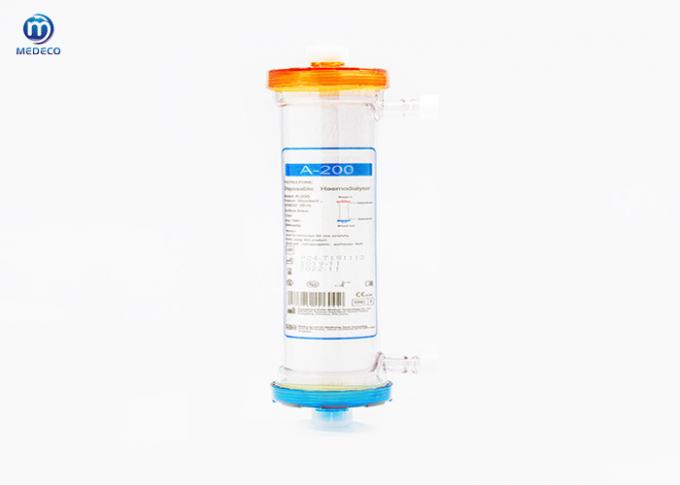 Hospital Disposable Dialysis Dialyser Low Flux And High Flux Hemodialyser